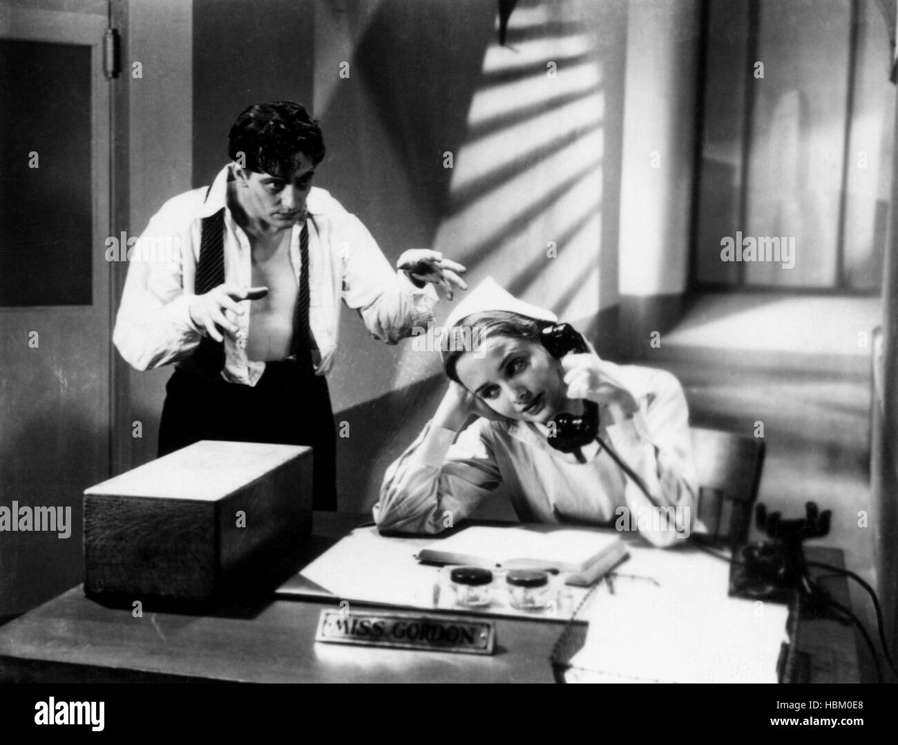 THE CRIME OF DR. CRESPI, from left, John Bohn, Jean Brooks, 1935 Stock ...