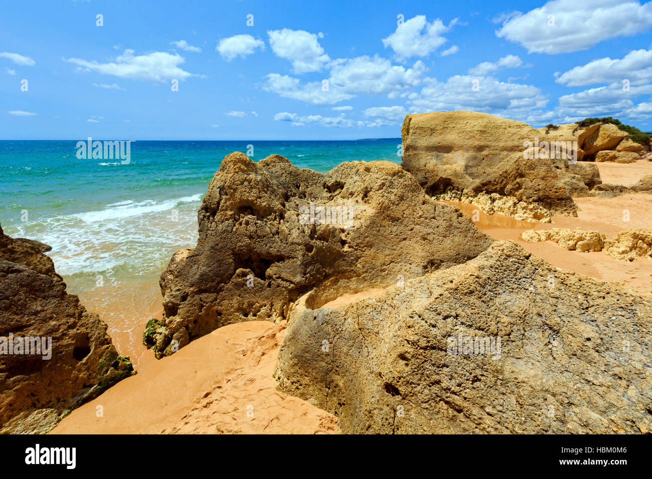 Algarve albufeira strand sommer hi-res stock photography and images - Alamy