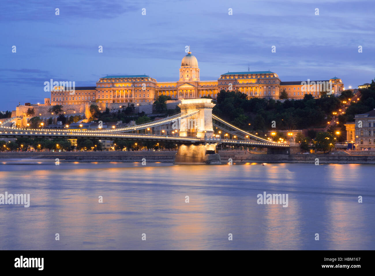 Hungarian Landmarks on the Danube, Budapest Stock Photo - Alamy
