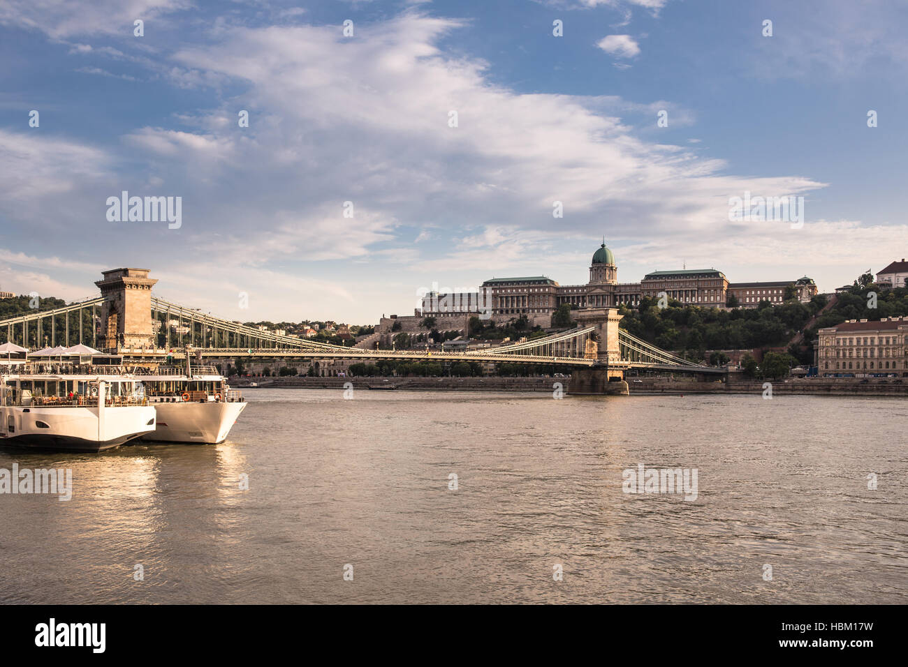 Hungarian Landmarks on the Danube, Budapest Stock Photo - Alamy
