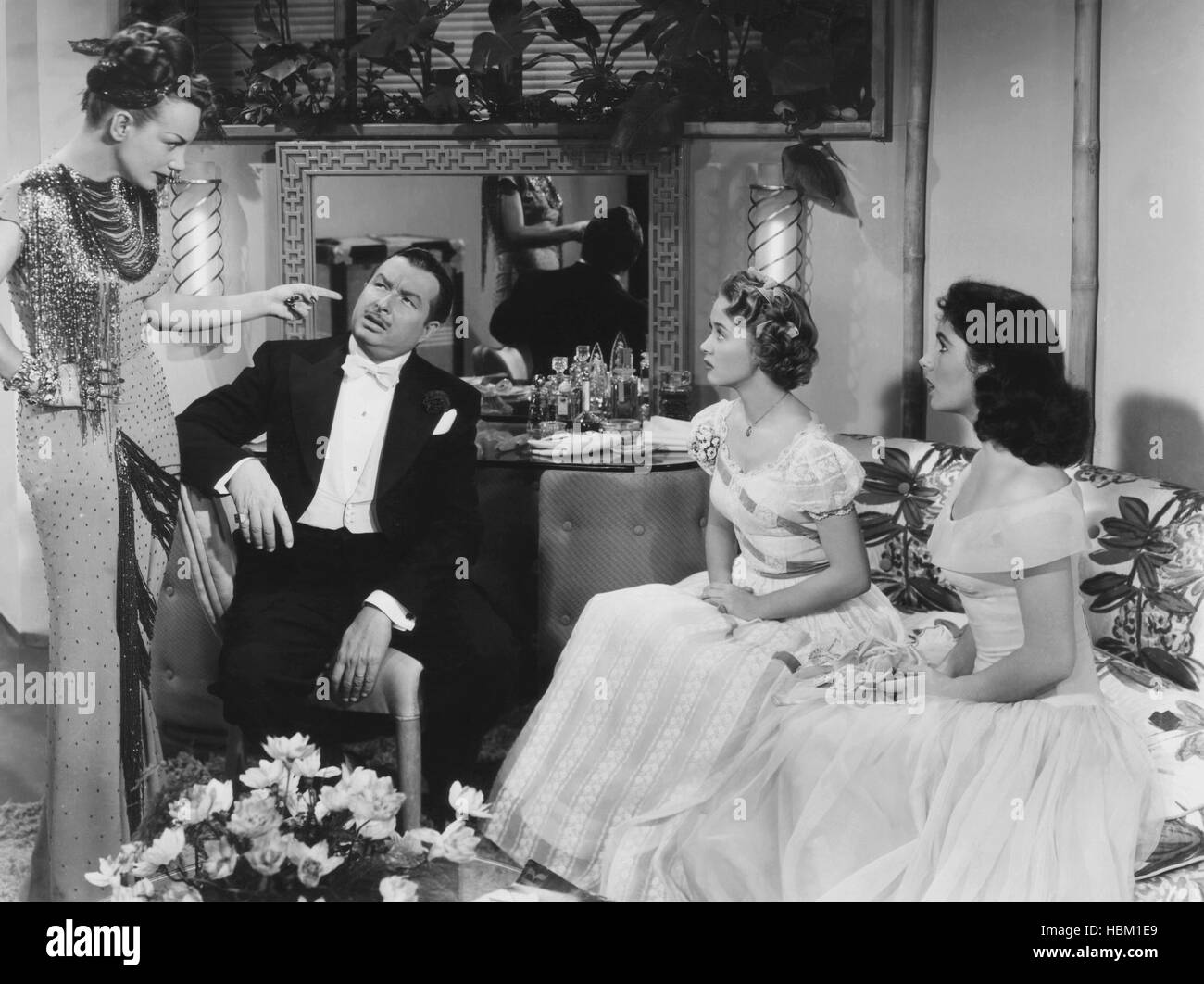 A DATE WITH JUDY, from left: Carmen Miranda, Xavier Cugat, Jane Powell ...