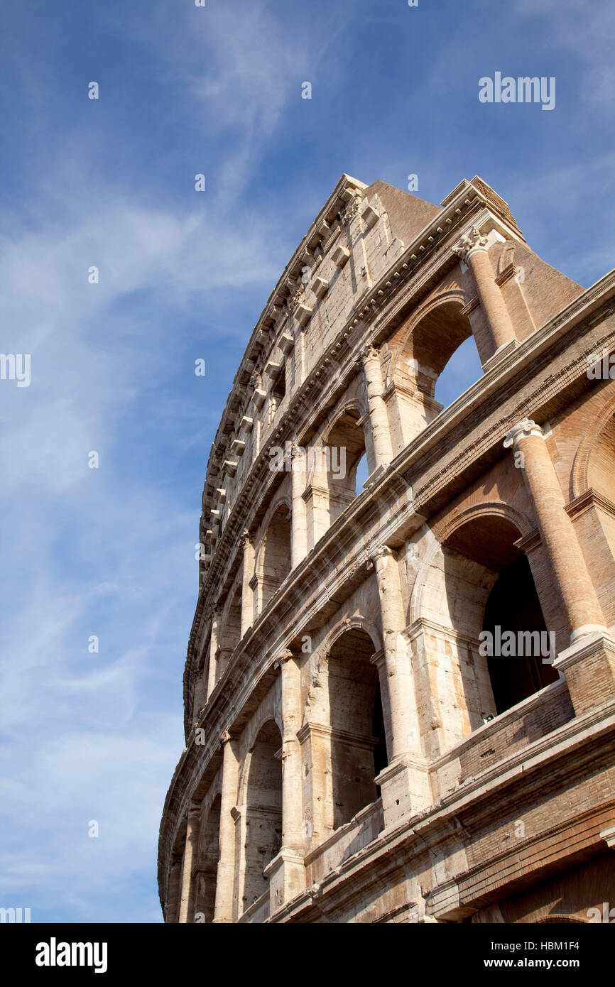 Rome, Colosseum, abstract portrait Stock Photo - Alamy