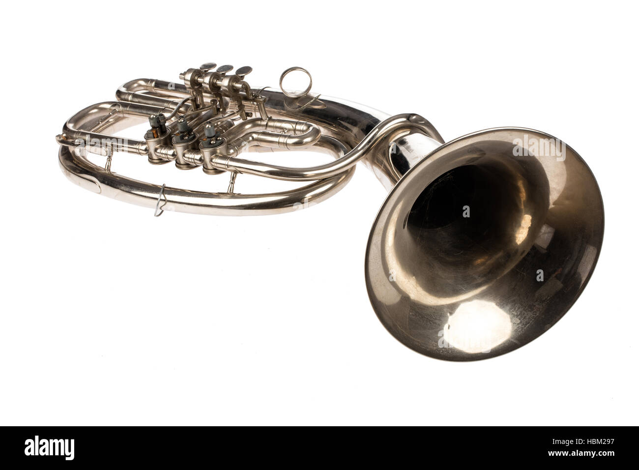 Old trumpet hi-res stock photography and images - Alamy