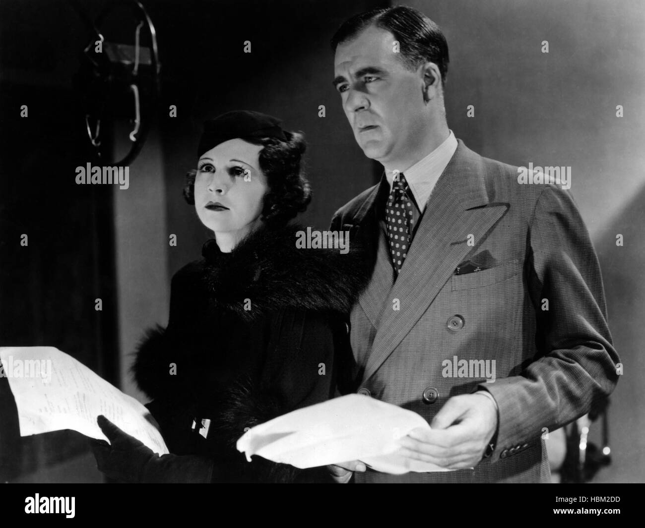 DEATH AT BROADCASTING HOUSE, Lilian Oldland, Austin Trevor, 1934 Stock ...