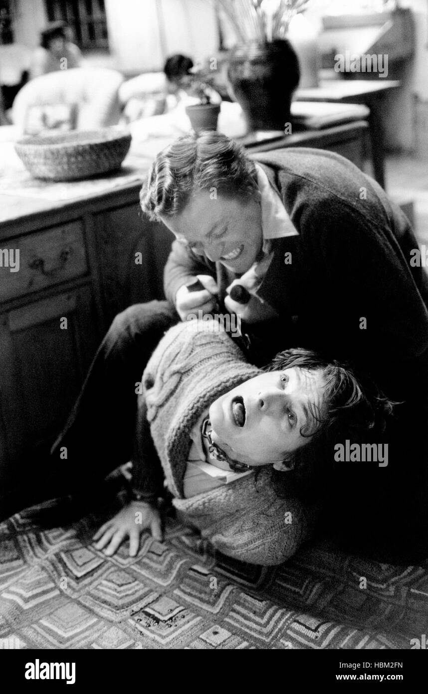 DEATHTRAP, from front, Christopher Reeve, Michael Caine, 1982, ©Warner ...