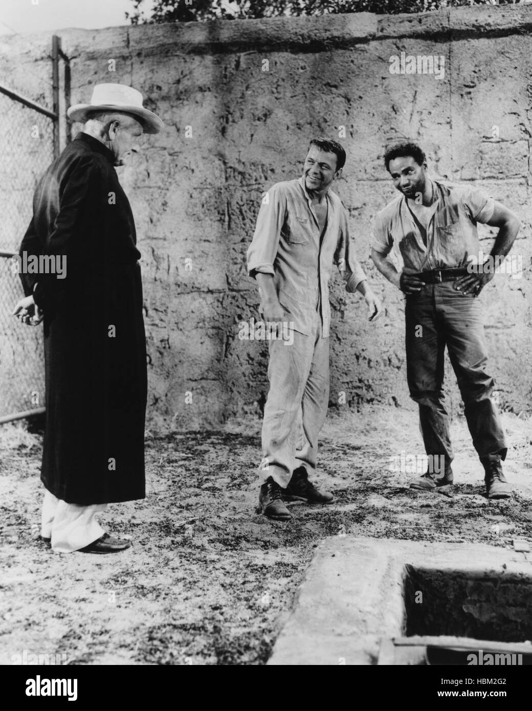 THE DEVIL AT 4 O'CLOCK, from left, Spencer Tracy, Frank Sinatra, Bernie ...