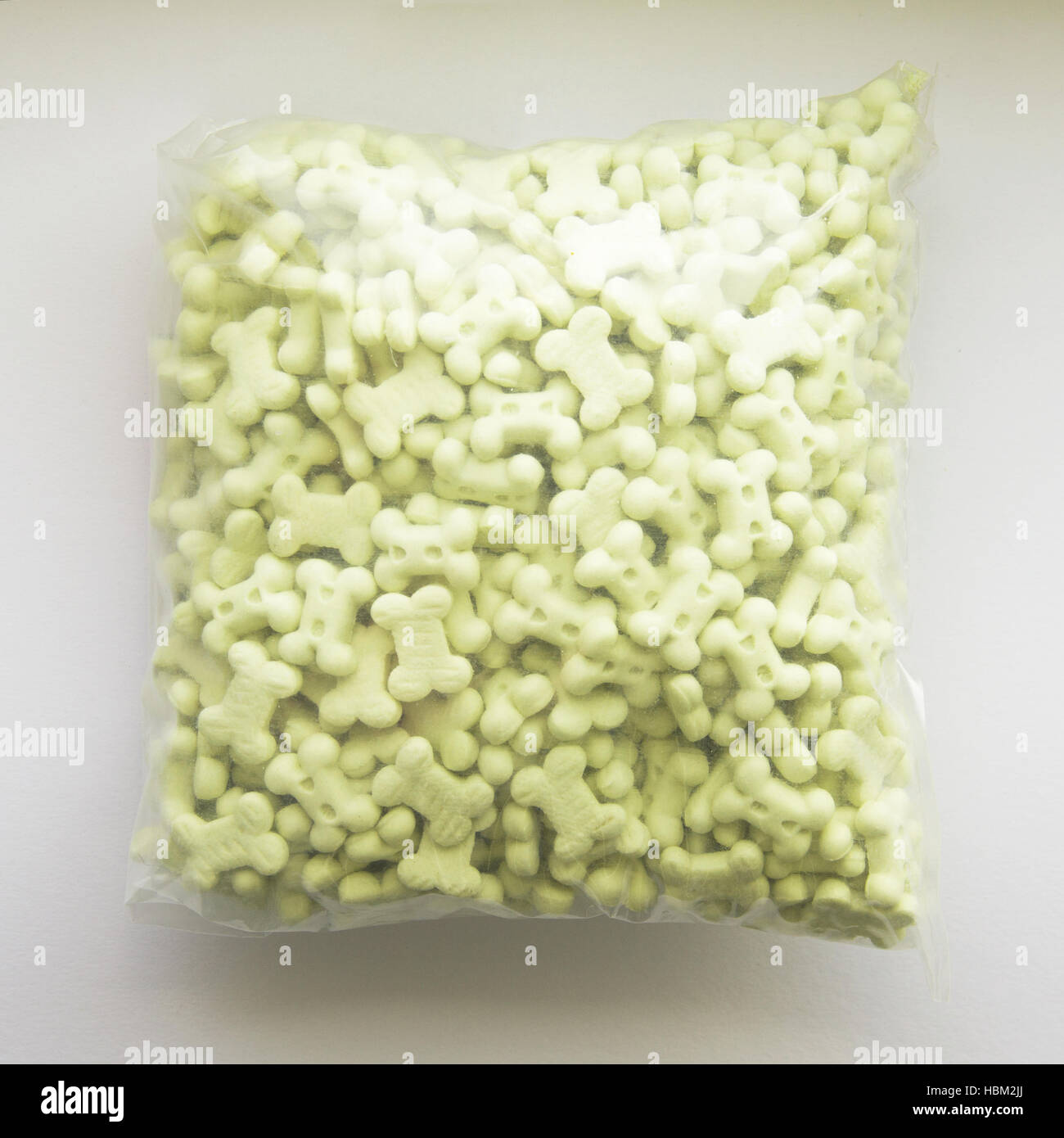 Dog food pack isolated background Stock Photo - Alamy