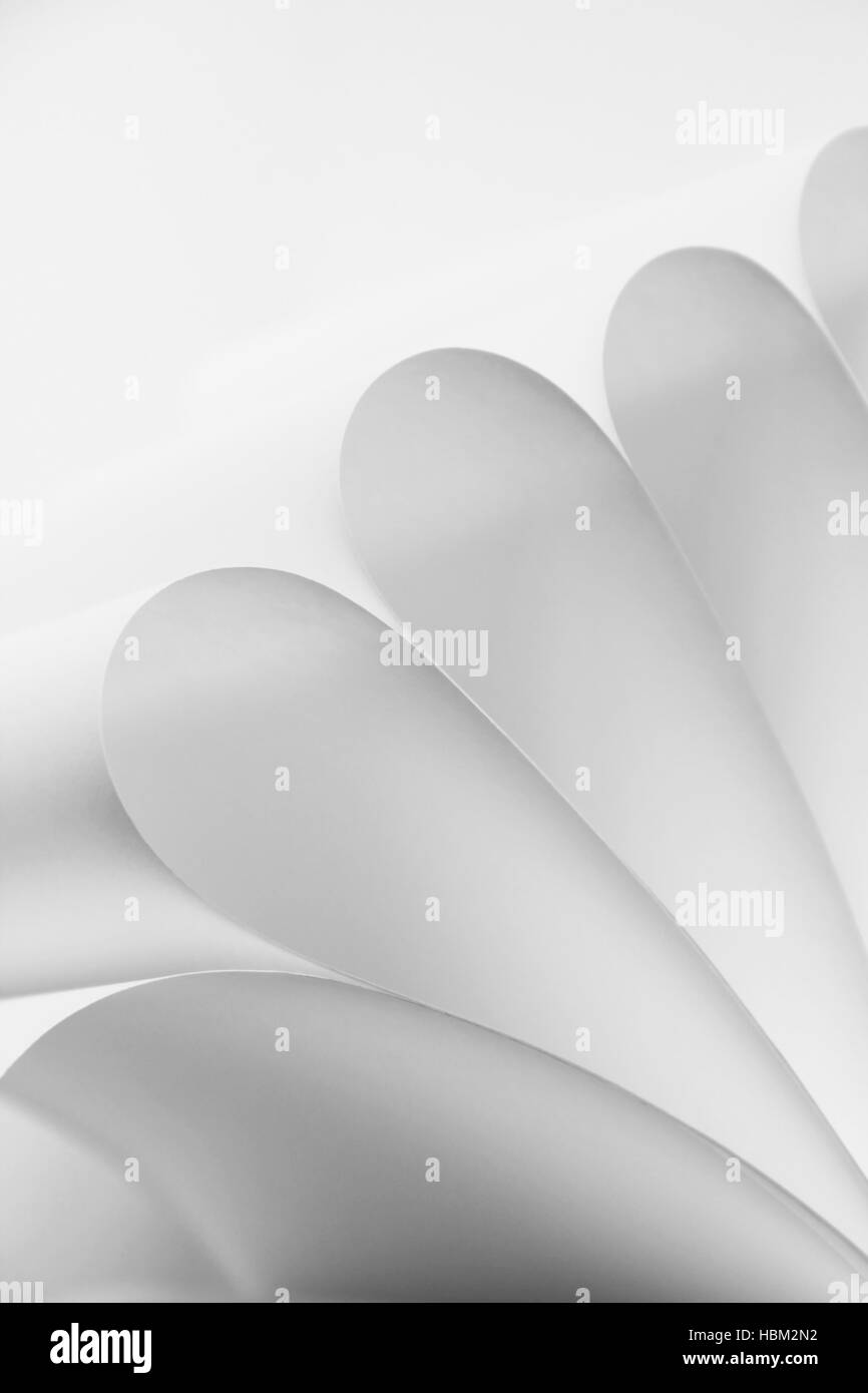 Abstract photo of white paper Stock Photo - Alamy