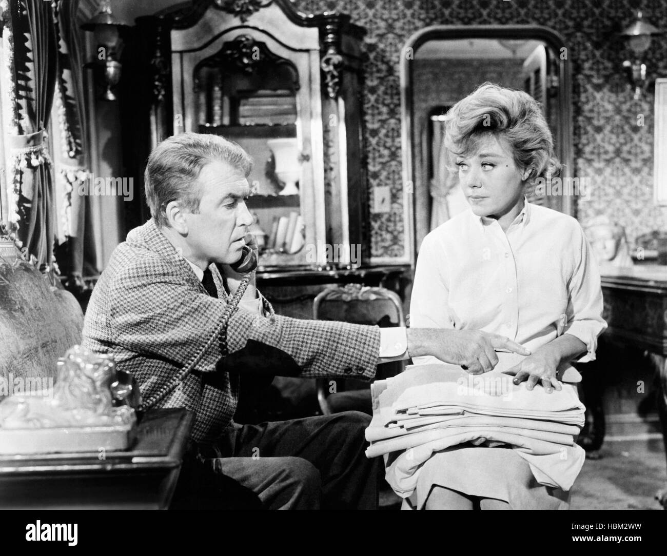 DEAR BRIGITTE, from left, James Stewart, Glynis Johns, 1965, TM and ...