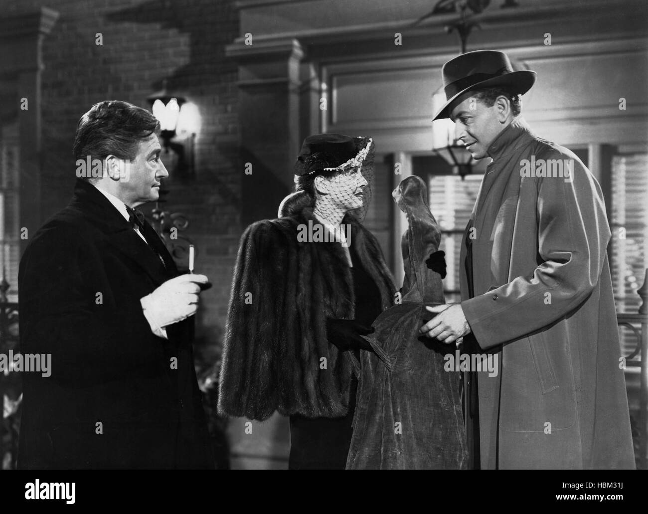 DECEPTION, Claude Rains, Bette Davis, Paul Henreid, 1946 Stock Photo ...