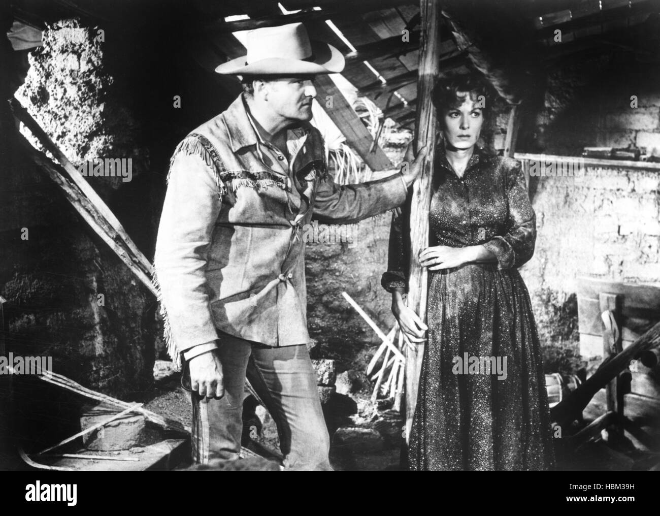 THE DEADLY COMPANIONS (aka TRIGGER HAPPY), from left: Brian Keith ...