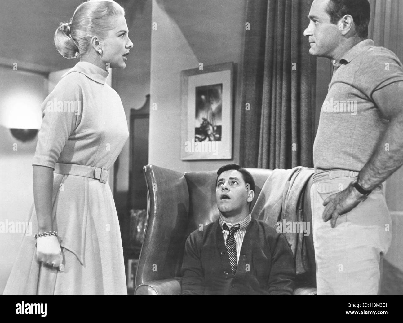 THE DELICATE DELINQUENT, from left: Martha Hyer, Jerry Lewis, Darren ...