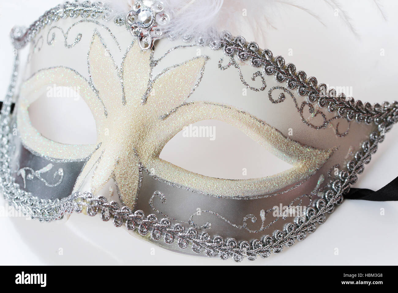 Masquerade mask isolated Stock Photo - Alamy