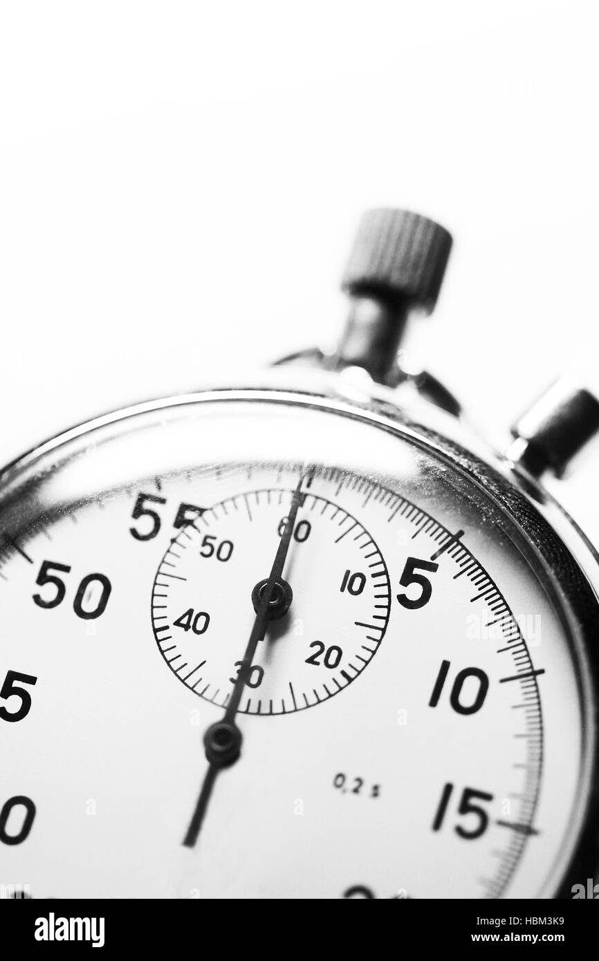 Black stopwatch hi-res stock photography and images - Alamy