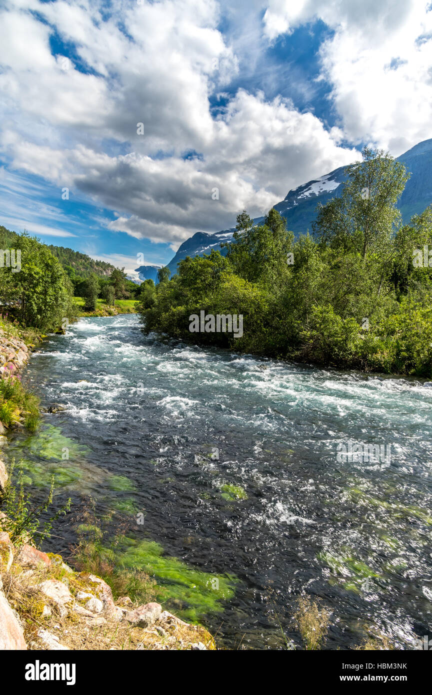 Beautiful river in summer hi-res stock photography and images - Alamy