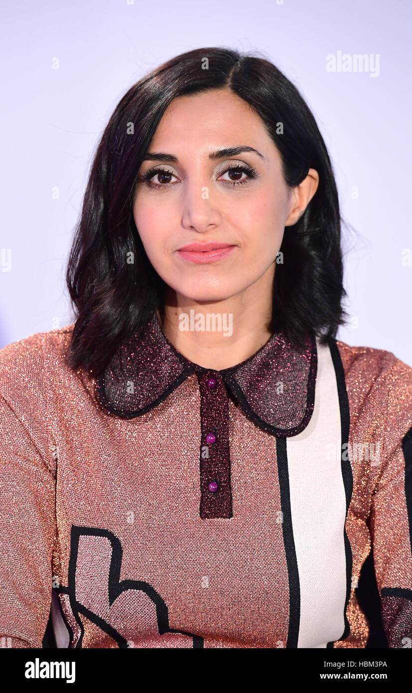 Narges Rashidi speaking at an AOL BUILD series London event at AOL's ...