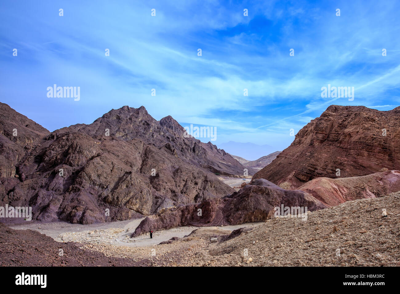 Walking road to the Pillars of Amram Stock Photo - Alamy