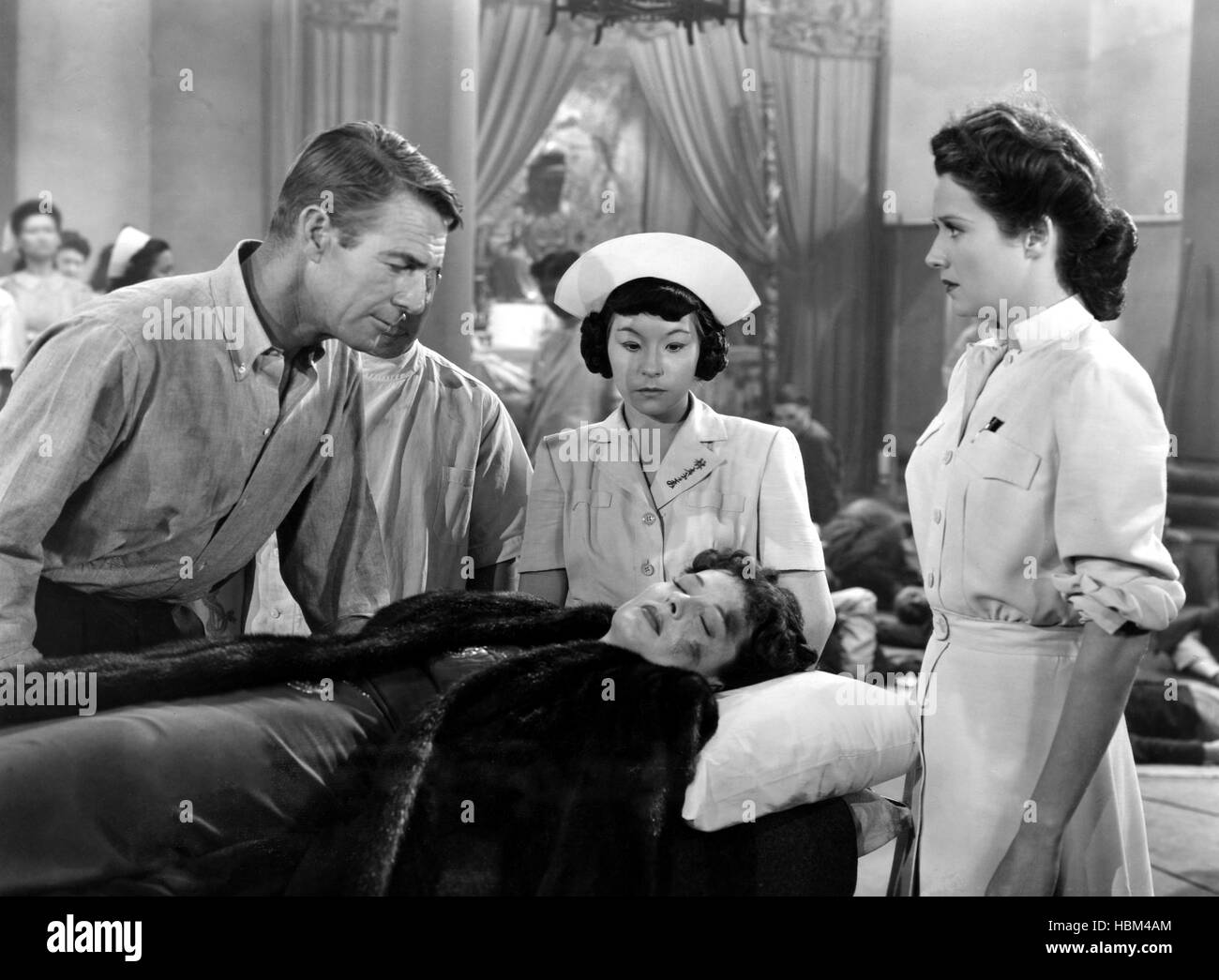 CHINA SKY, Randolph Scott, Ellen Drew, Carol Thurston, Ruth Warrick ...