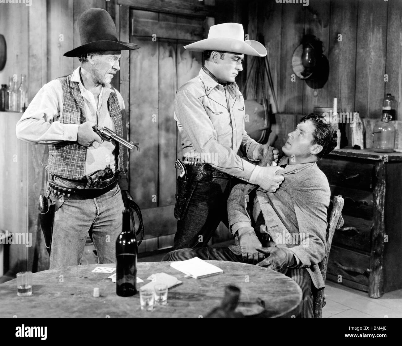 CHEROKEE UPRISING, from left: Andy Clyde, Whip Wilson, Lee Roberts ...