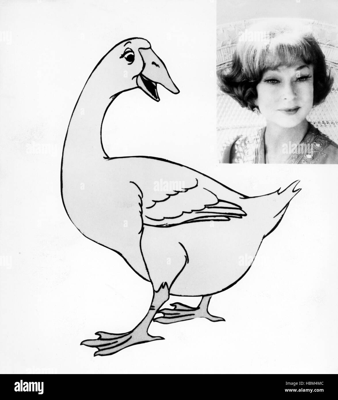 CHARLOTTE'S WEB, Agnes Moorehead as The Goose (voice)1973, animated ...