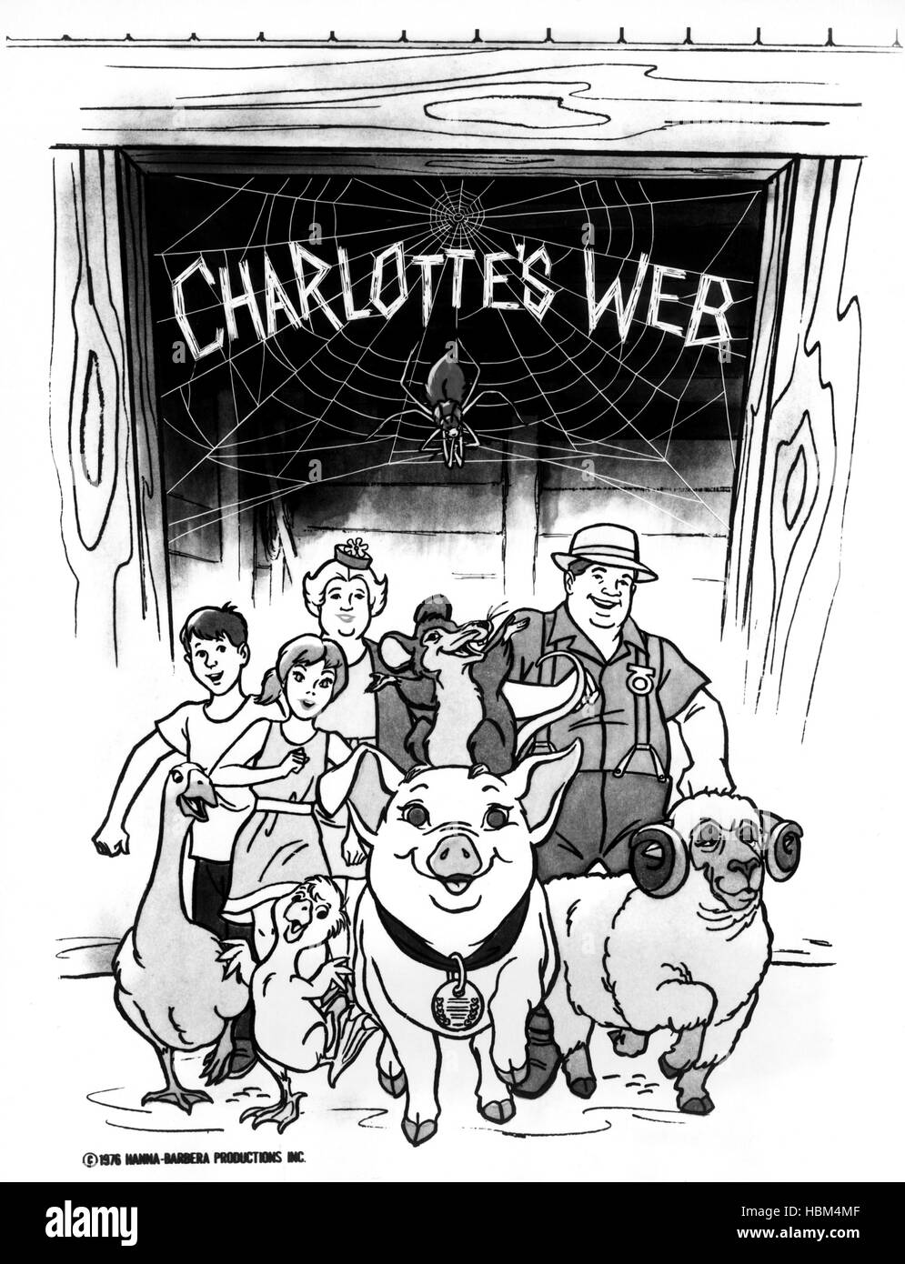 CHARLOTTE'S WEB, Charlotte A. Cavatica (top), (back l-r): Avery Arable ...