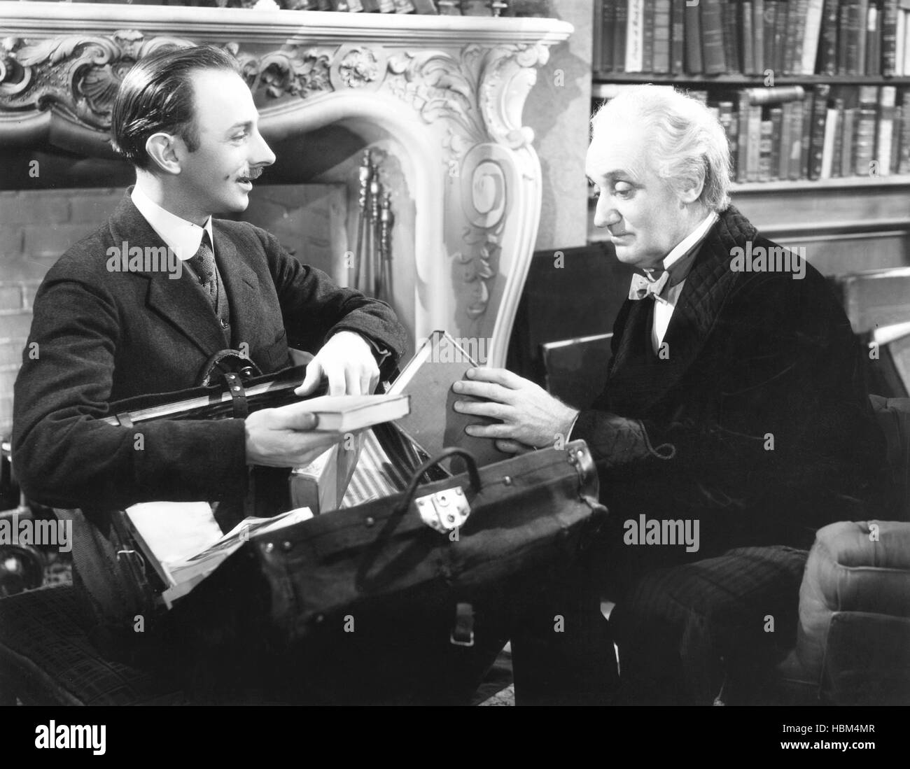 CHASING YESTERDAY, from left: John Qualen, O.P. Heggie, 1935 Stock ...