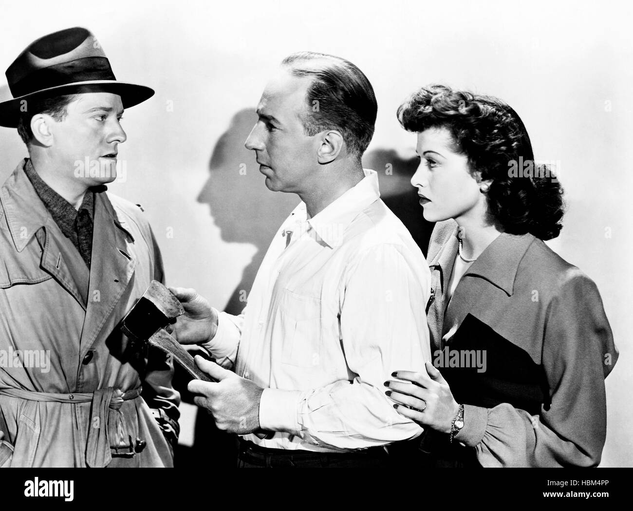 CIRCUMSTANTIAL EVIDENCE, from left: Michael O'Shea, Lloyd Nolan, Trudy ...