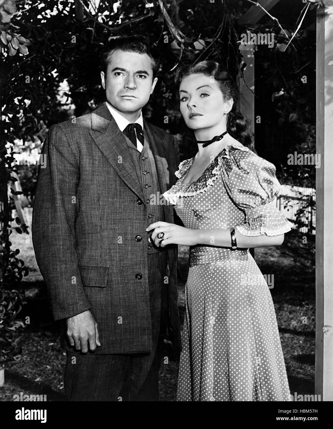 CITY OF BAD MEN, from left, Whitfield Connor, Jeanne Crain, 1953, ©20th ...
