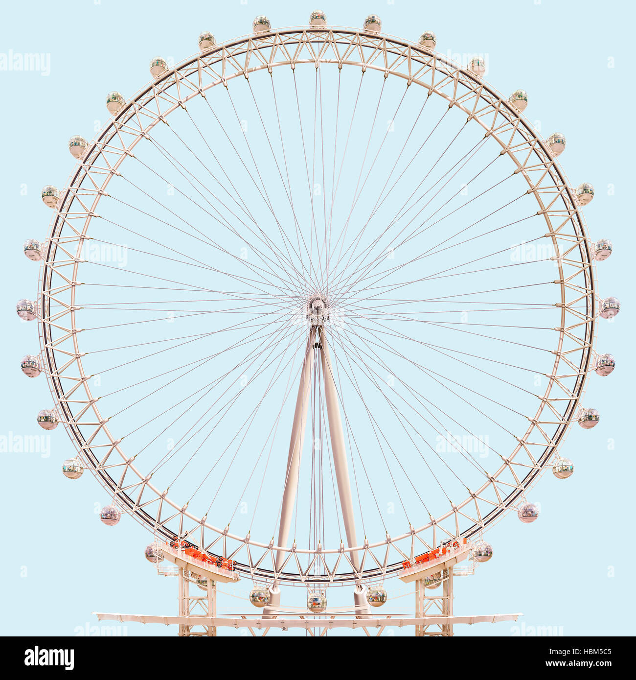 London eye spokes hi-res stock photography and images - Alamy