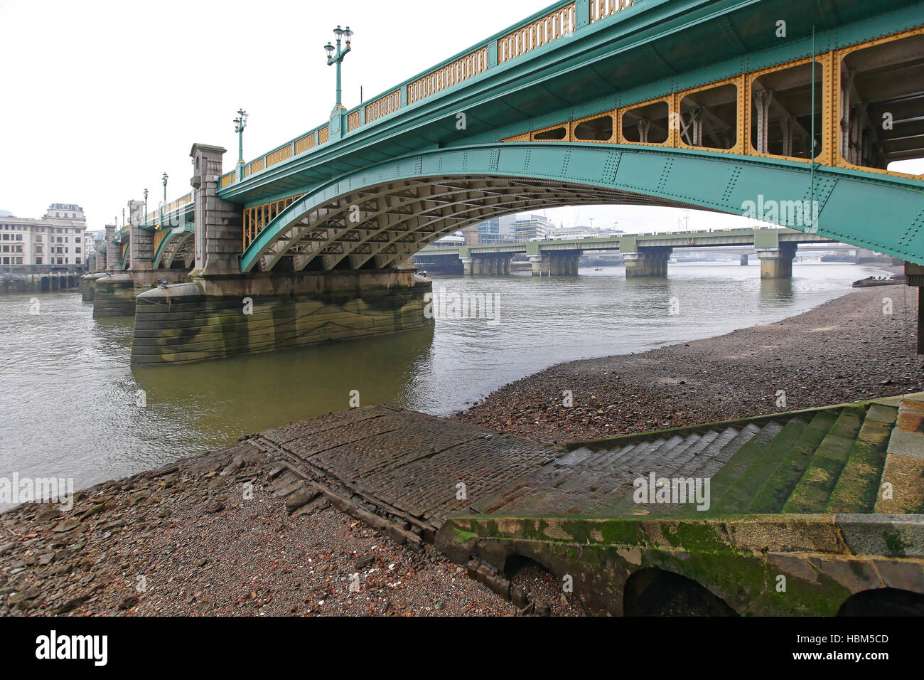 Southwark Bridge London Stock Photo - Alamy