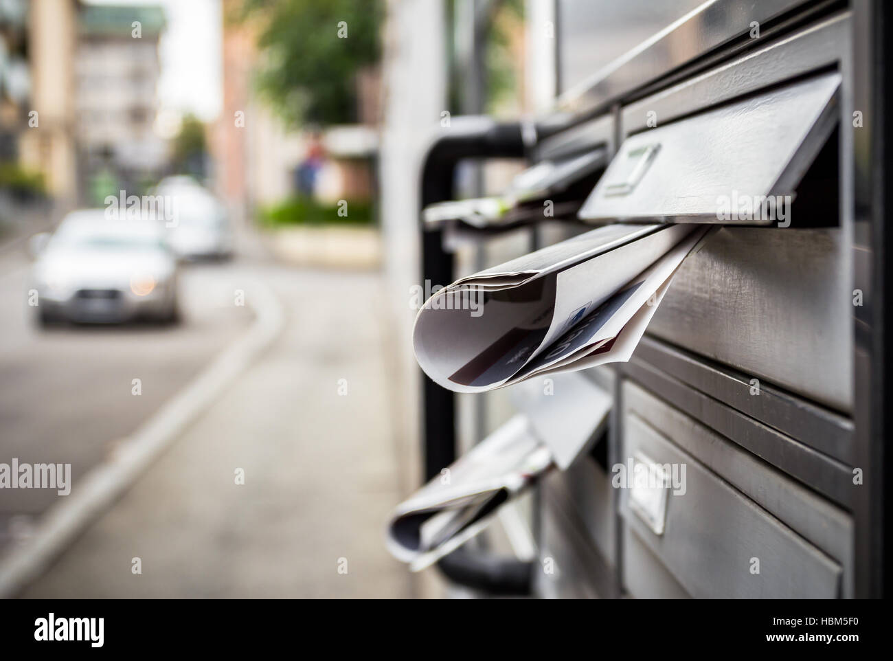 Urban mailbox hi-res stock photography and images - Alamy