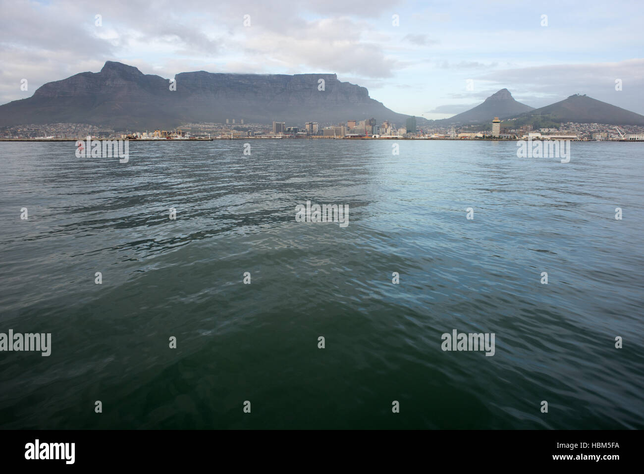 Table Mountain viewed from the Ocean Stock Photo - Alamy