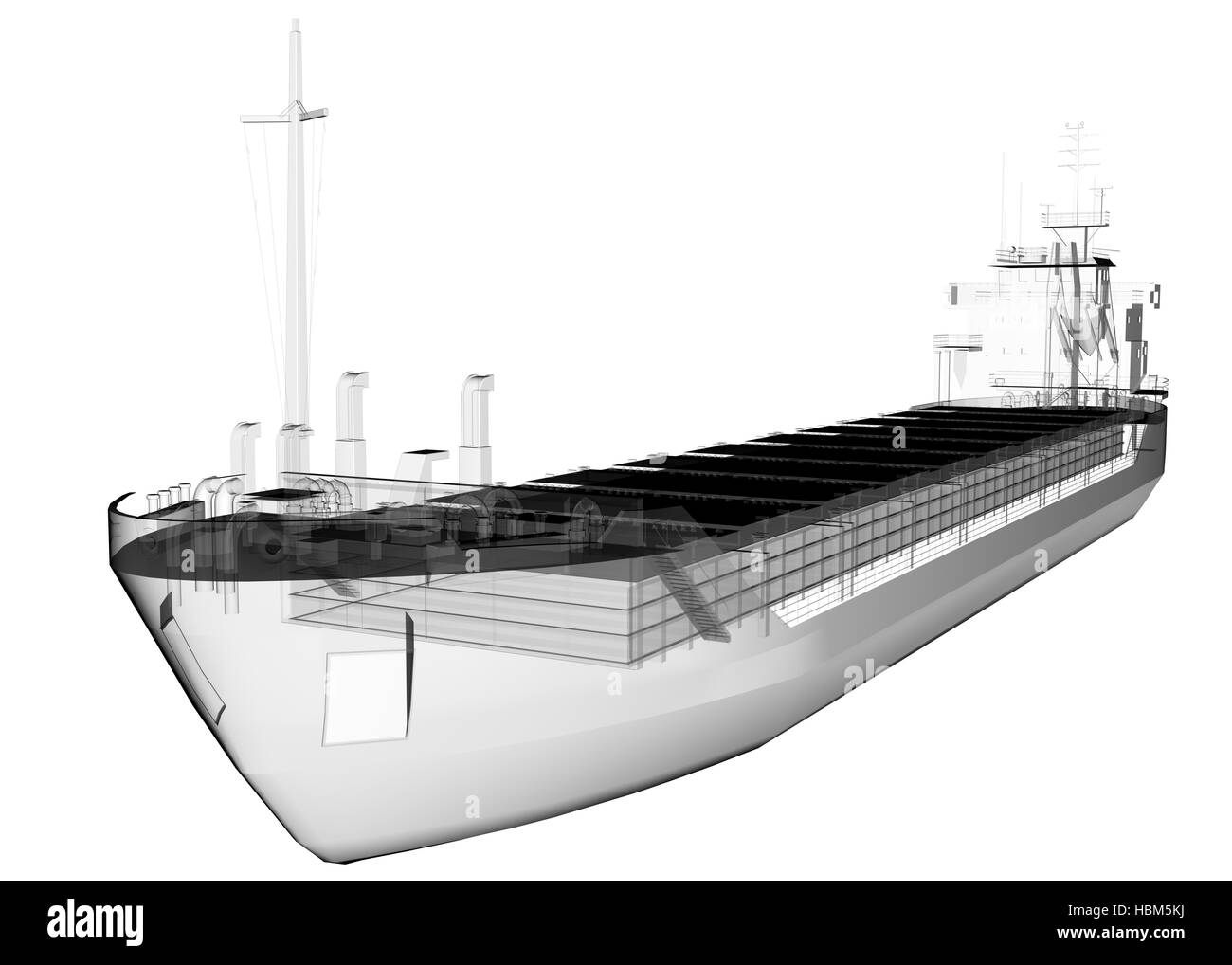 isolated transparent tanker ship Stock Photo - Alamy