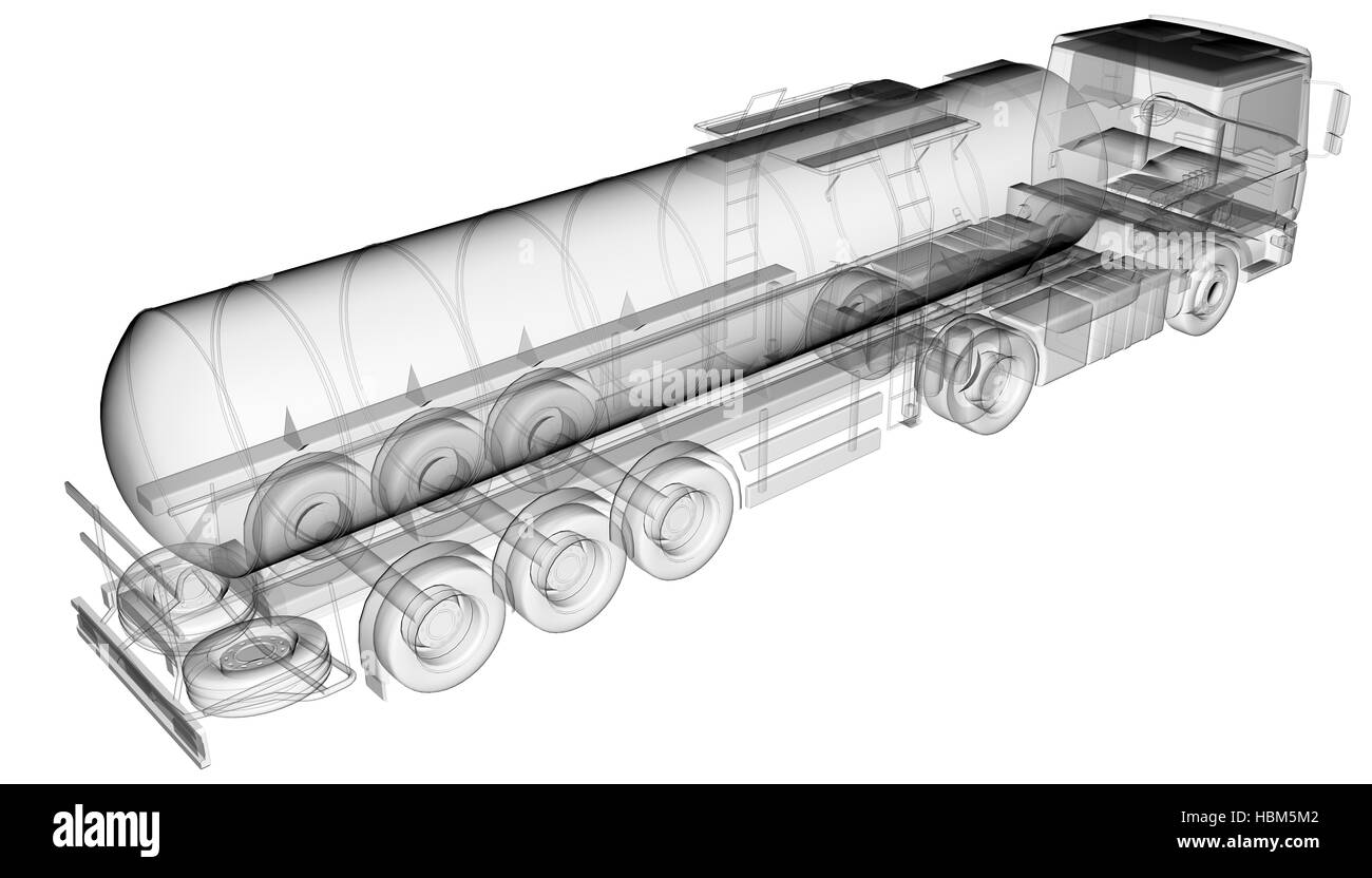 isolated transparent tanker truck Stock Photo - Alamy
