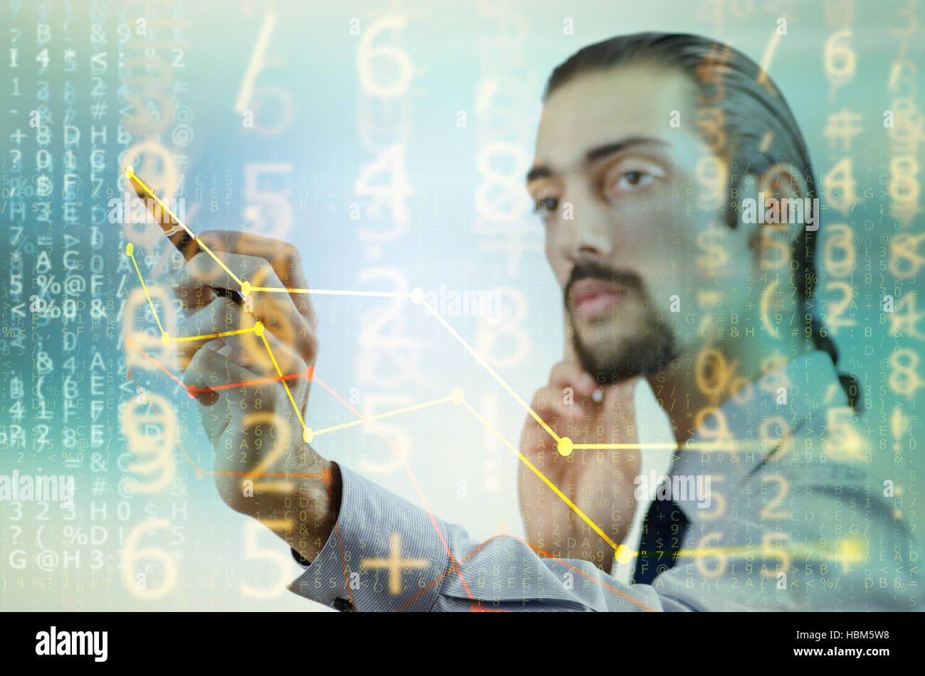 Selecting numbers hi-res stock photography and images - Alamy