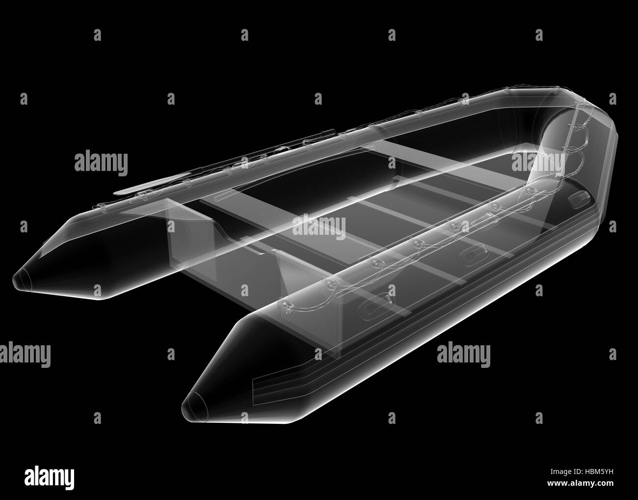 Rubber raft boat Black and White Stock Photos & Images - Alamy