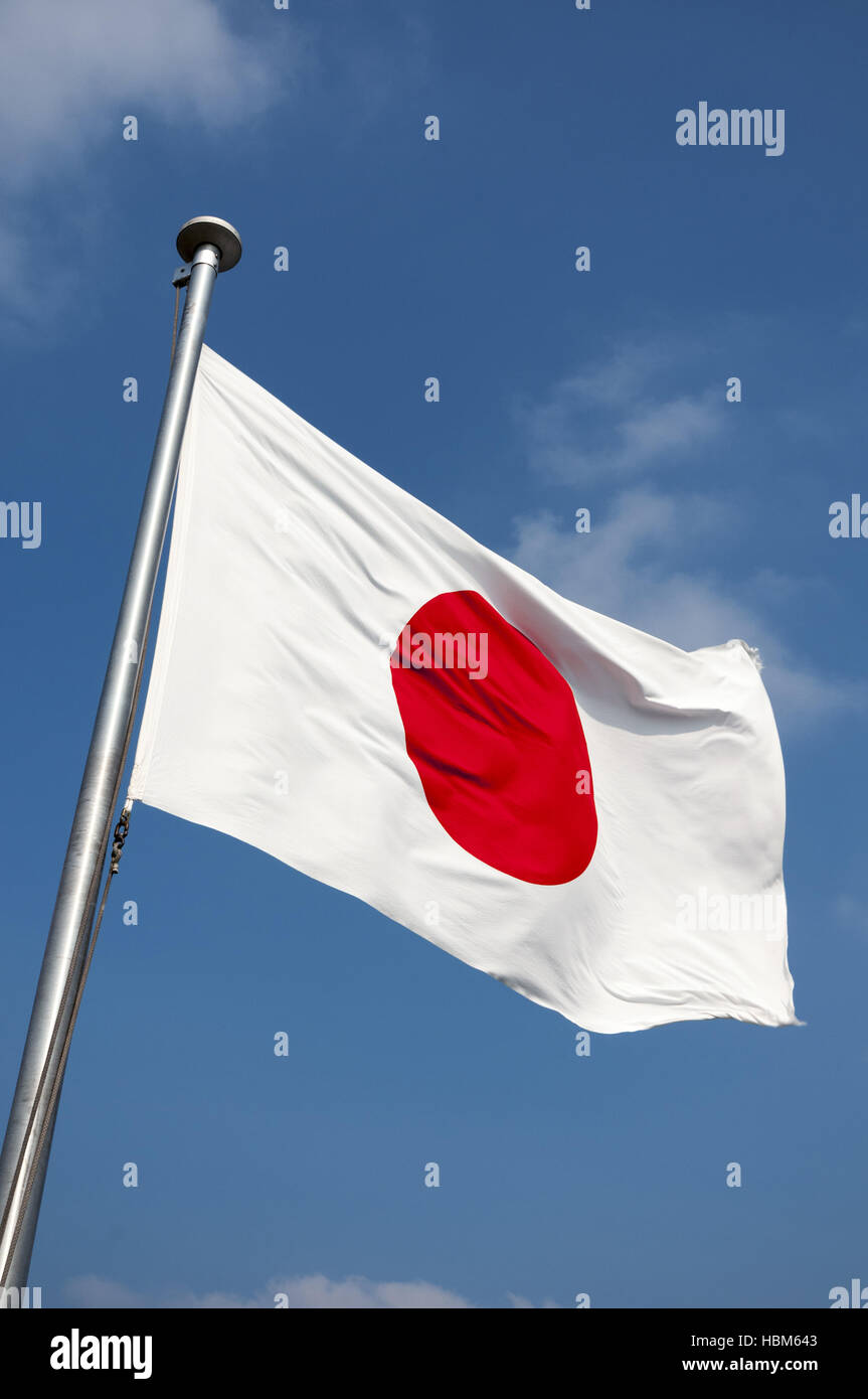 Japanese state flag hi-res stock photography and images - Alamy