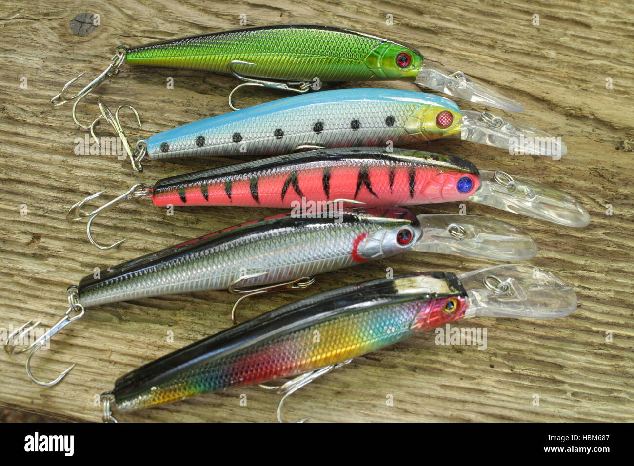 Spinning bait for fishing Stock Photo - Alamy