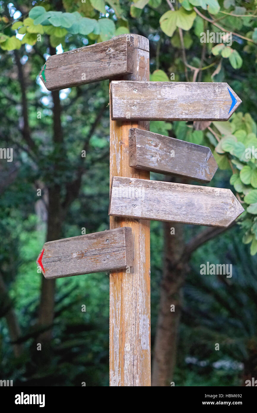 Directions pole hi-res stock photography and images - Alamy
