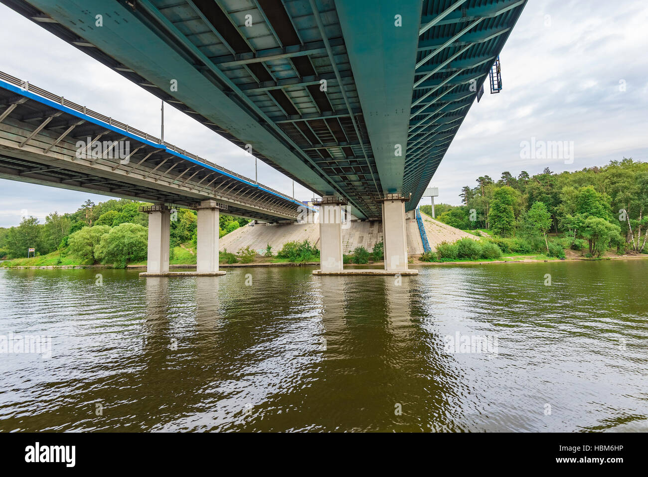 road bridge over the river Stock Photo - Alamy
