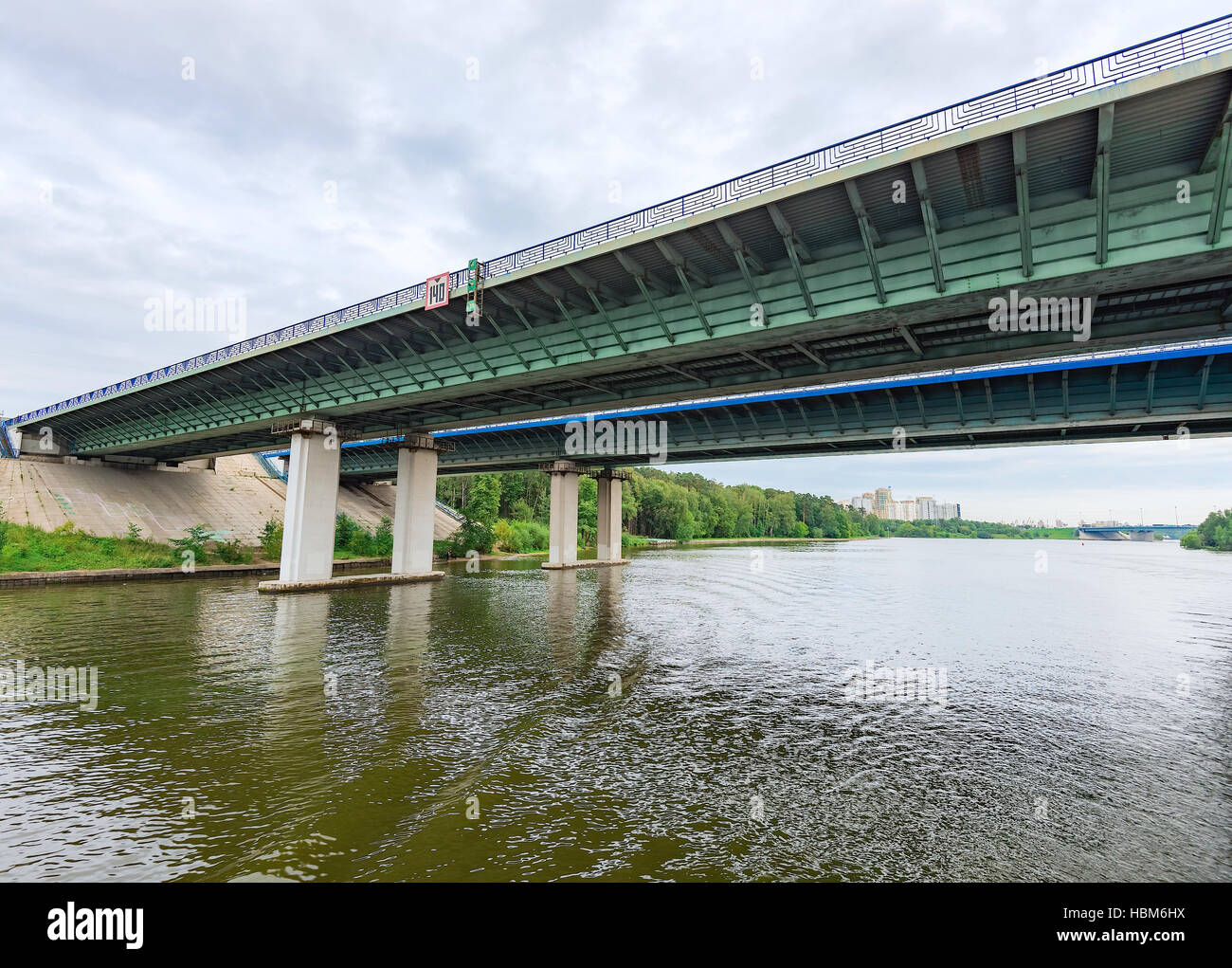road bridge over the river Stock Photo - Alamy