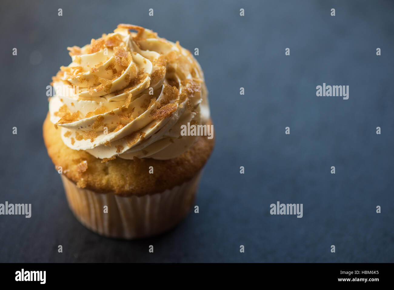 Cupcake desert cream Stock Photo - Alamy