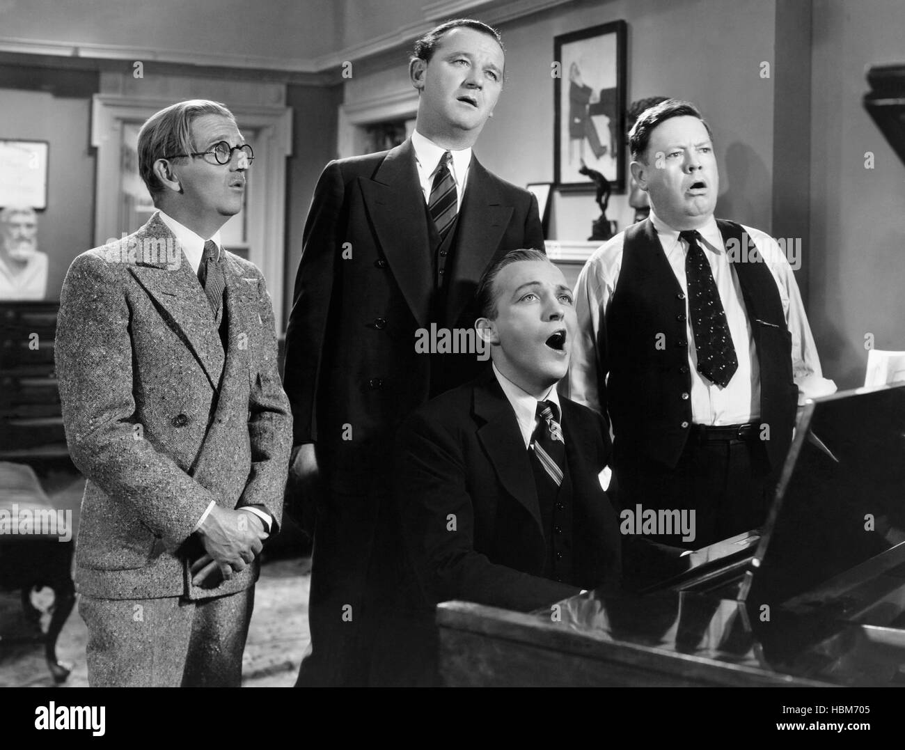 COLLEGE HUMOR, standing fromleft: Jimmy Conlin, James Burke, James ...