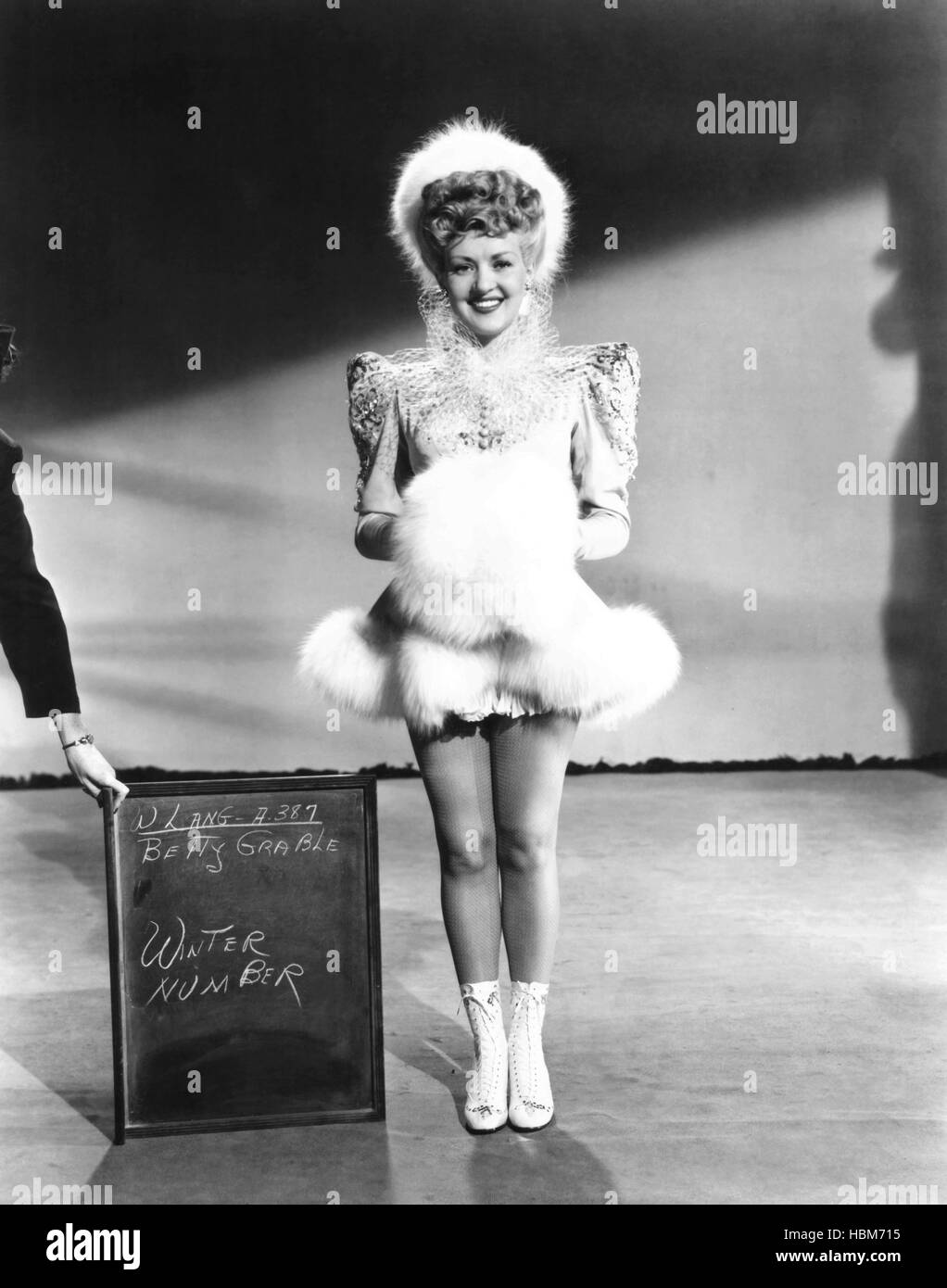 CONEY ISLAND, Betty Grable, posing for a wardobe test, 1943, TM and ...