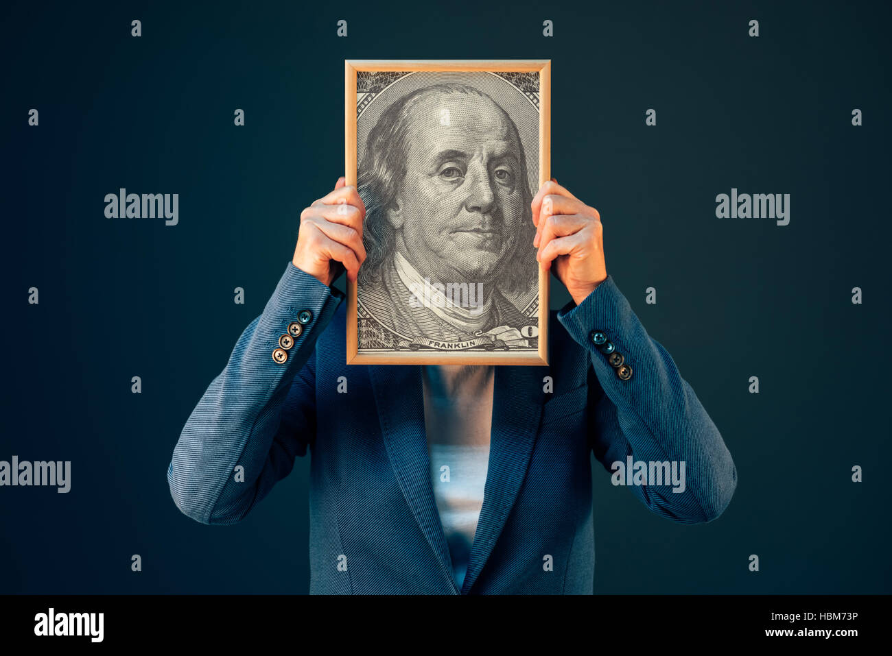 Dollar portrait hi-res stock photography and images - Alamy