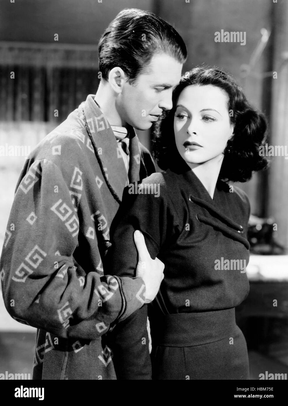 COME LIVE WITH ME, from left, James Stewart, Hedy Lamarr, 1941 Stock ...