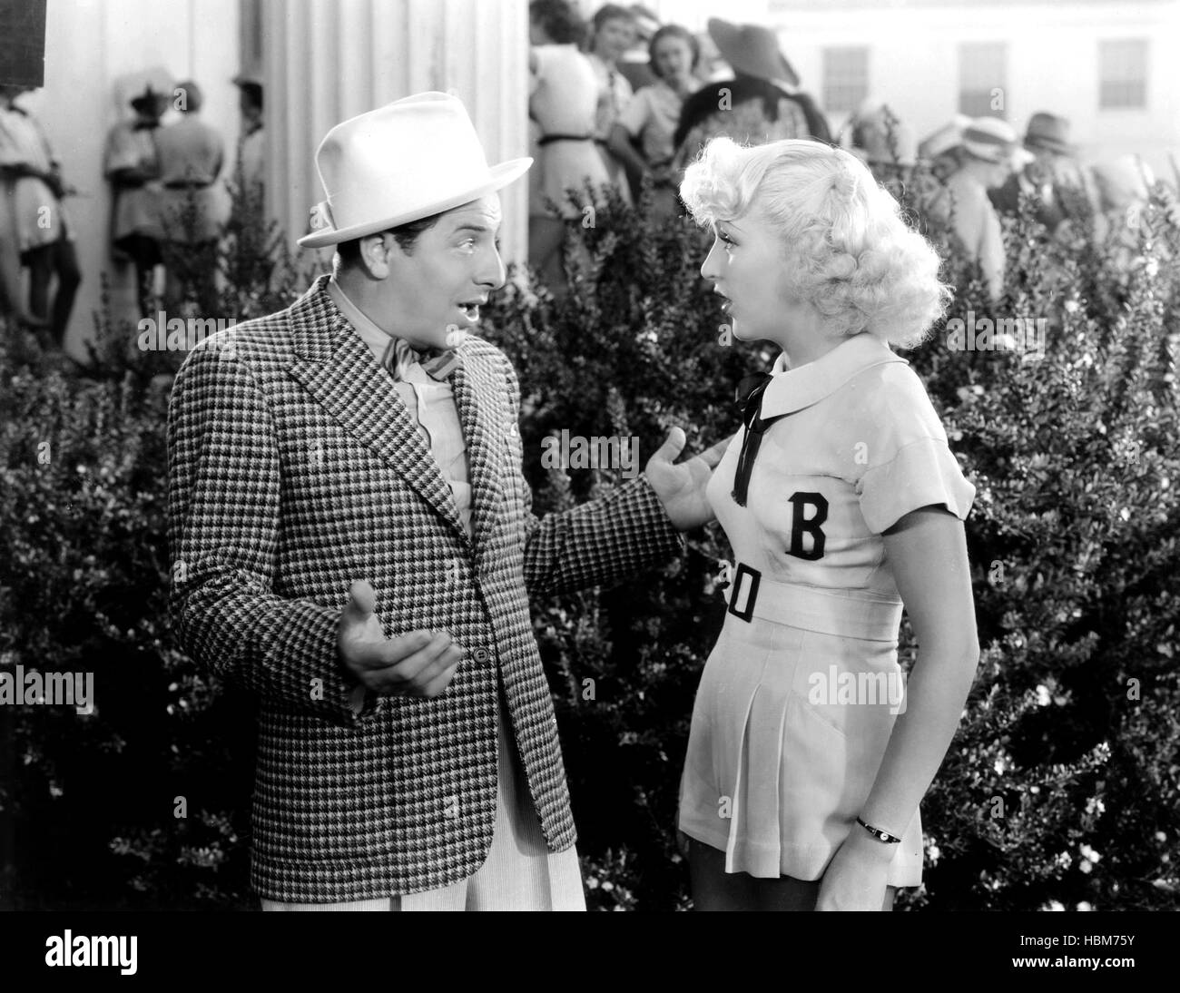 COLLEGIATE, from left, Joe Penner, Betty Grable, 1936 Stock Photo - Alamy