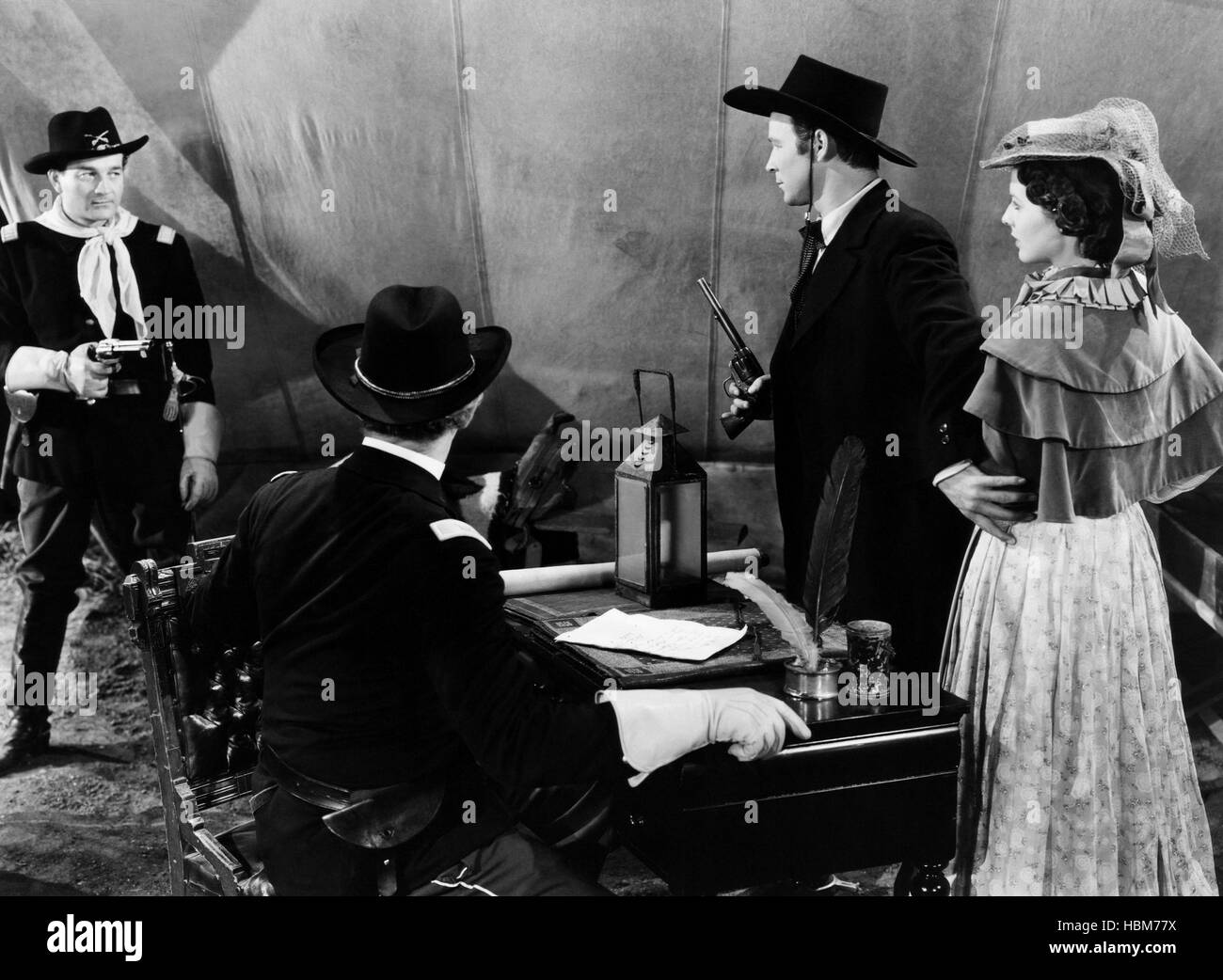COLORADO, from left: Milburn Stone, Stanley Andrews, Roy Rogers ...