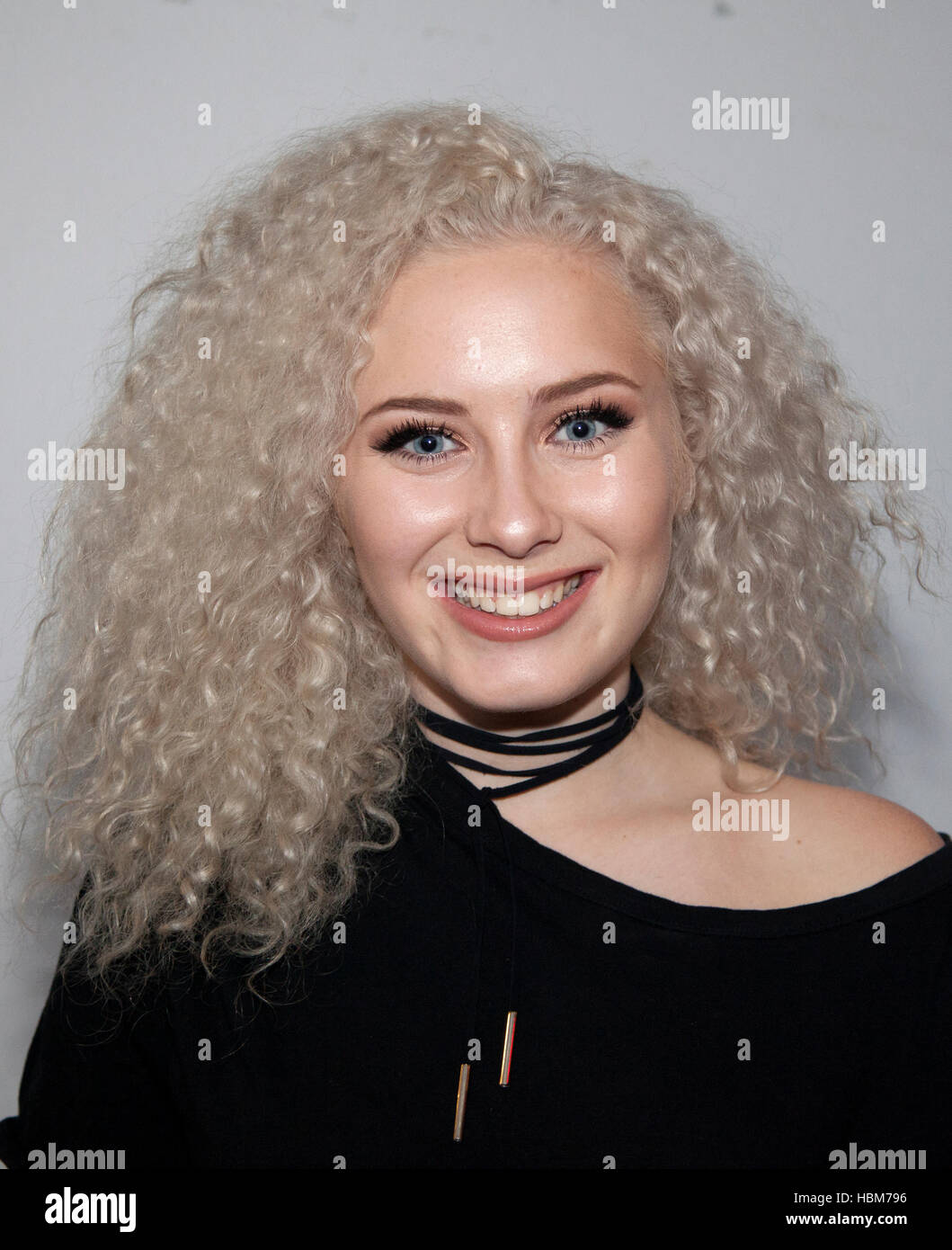 WIKTORIA JOHANSSON Swedish singer in the Swedish trial competition for ...