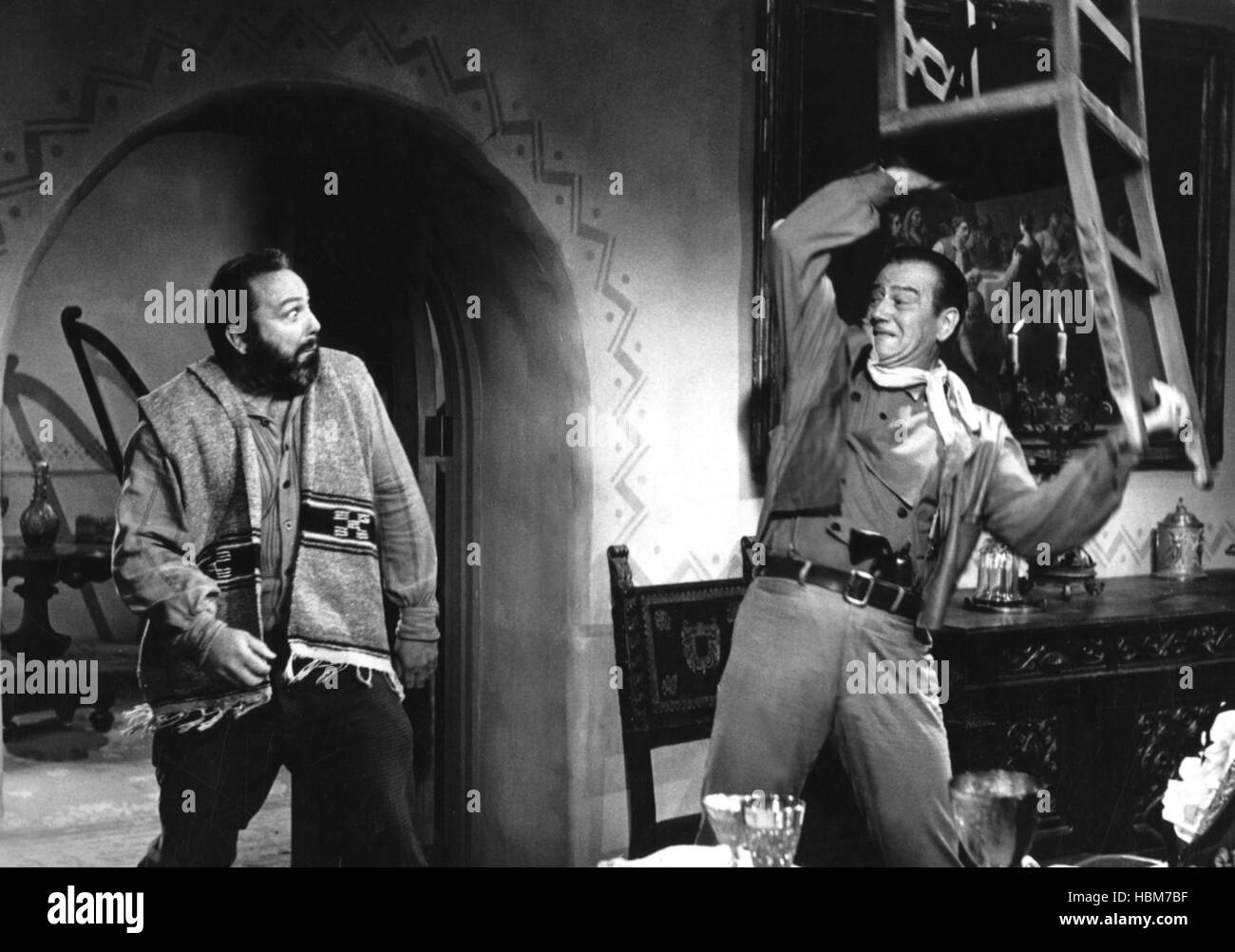 THE COMANCHEROS, from left: Michael Ross, John Wayne, 1961, TM and ...